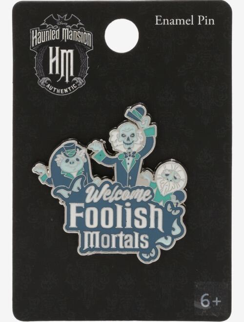 Hot Topic - Disney - Welcome Foolish Mortals | PIN 95816