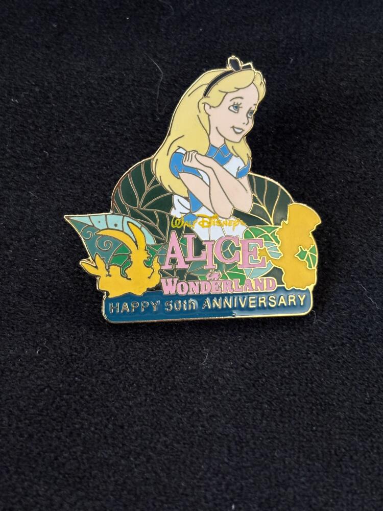 Alice in Wonderland 50th Anniversary Pin Disney Trading Pin Series | Pin & Pop