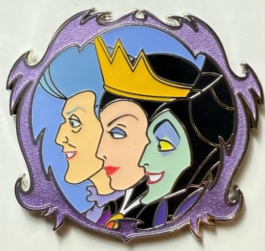 Villains 2025 - Lady Tremaine, Evil Queen, and Maleficent Portrait | PIN 96161