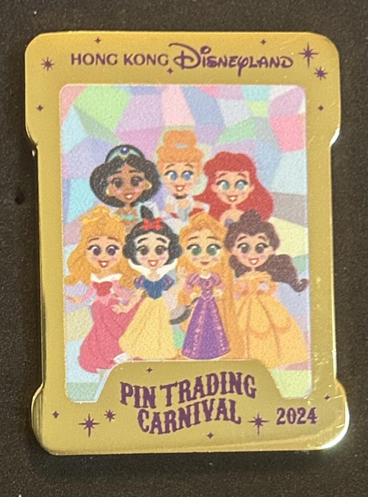 Pin Trading Carnival 2024 - Princesses Gold Card | PIN 96181