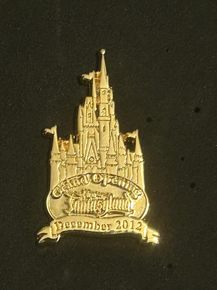 New Fantasyland Grand Opening - December 2012 Pin & Lithograph Cast ...