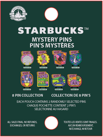 Starbucks Neon Mystery Series - Epcot Collection — Unopened Pouch | PIN ...