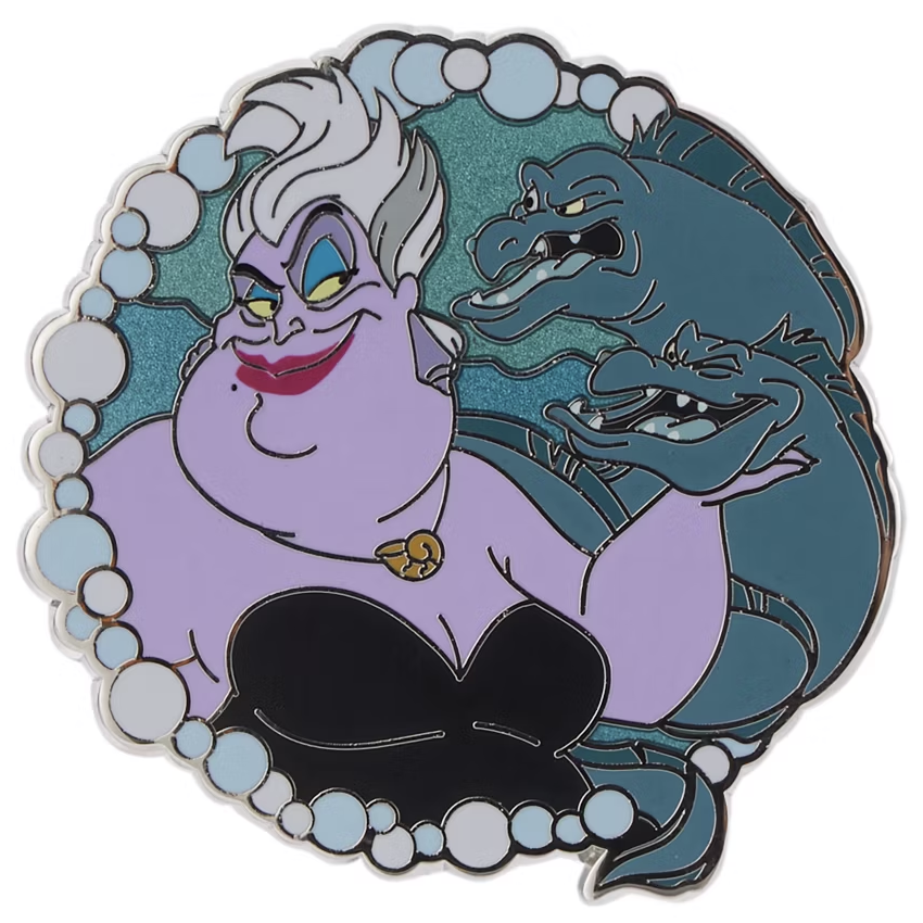 Disney Villains and Sidekicks 2025 - Ursula & Flotsam and Jetsam | PIN 96323