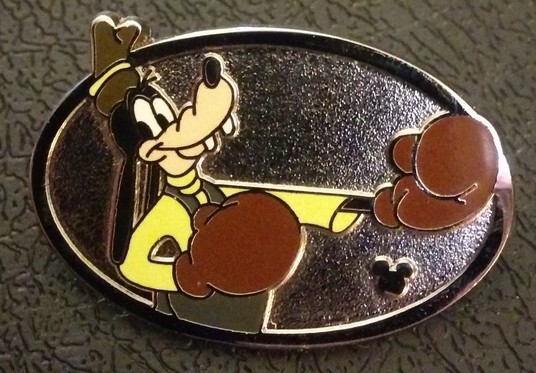 2013 Hidden Mickey - Sport Goofy - Sport Goofy - Boxing - COMPLETER pin ...