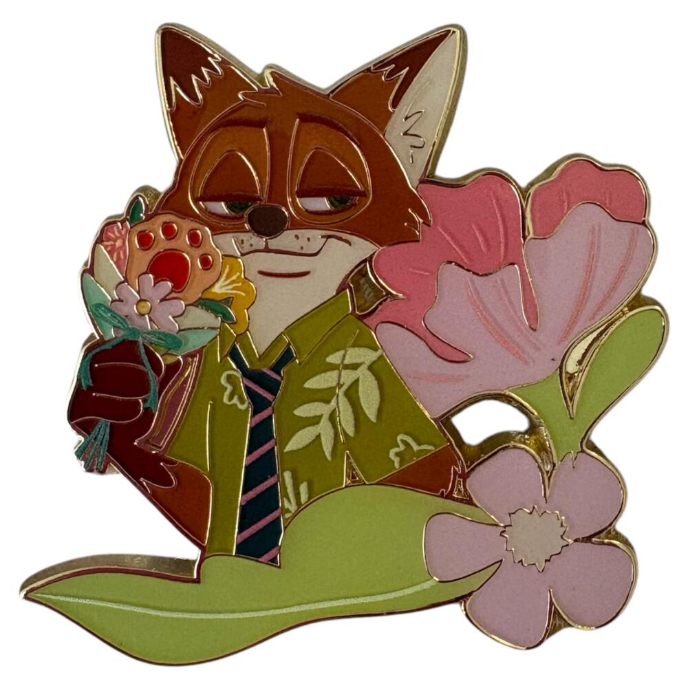 SHDR Zootopia Spring Mystery Pins 2025 - Floral Spring Mystery ...