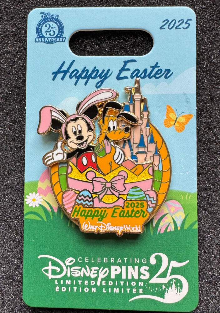 Easter - Happy Easter 2025 - Micky, & Pluto | PIN 97011