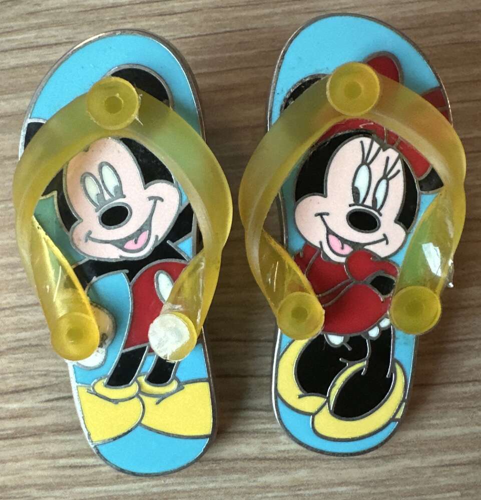 Flip Flops / Sandals Pin Set Series - Mickey and Minnie | PIN 97289