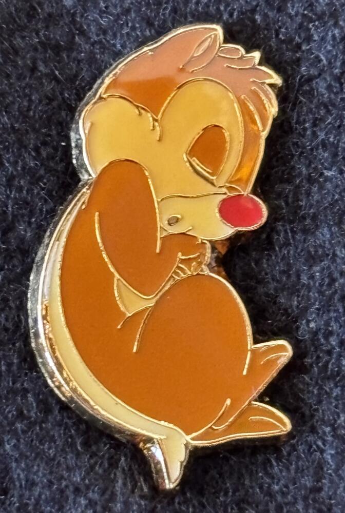 Chip & Dale Nuts Mini 4 Pin Carded Set - Dale sleeping on his side ...