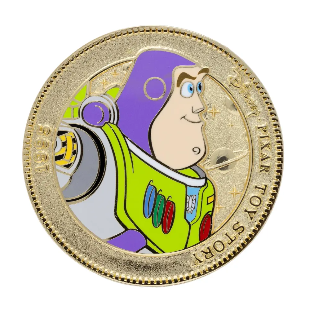 Pink A La Mode (PALM) - Golden Character Coin Series - Wave 4 - Toy Story - Buzz Lightyear | PIN ...
