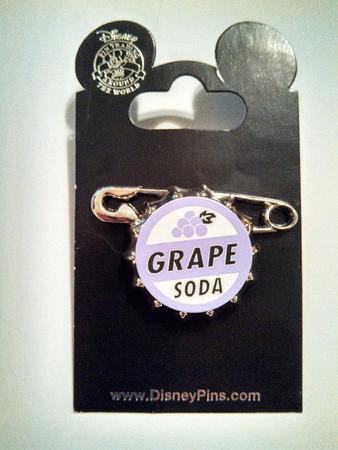 Pixar's Up - Grape Soda - Ellie Badge | PIN 5290