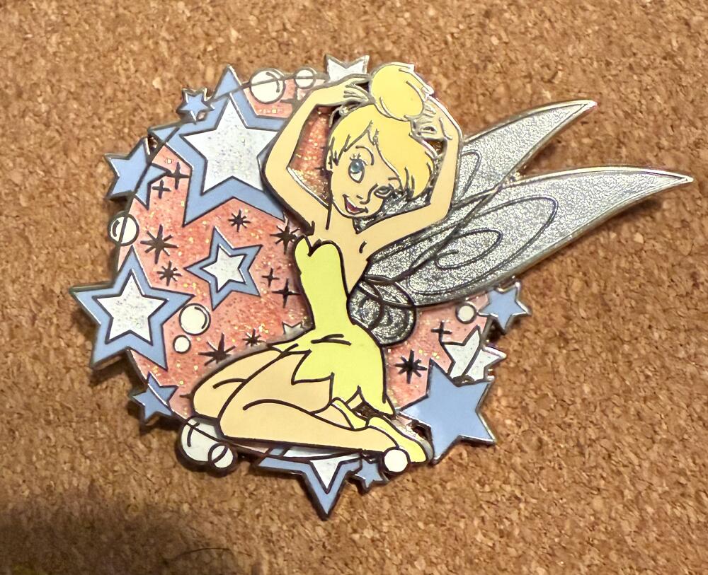 Tinker Bell - Tinker Bell - Kneeling and Adjusting Hair - Stars | PIN 98136