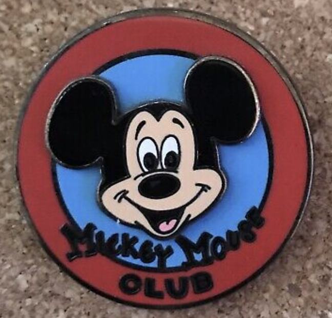 Mickey Mouse Club - red and blue mickey | PIN 98562