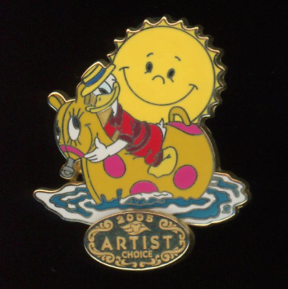 Donald Duck - 2005 Artist Choice - Donald Duck on Floatie | PIN 98747