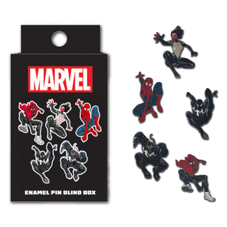 David Nakayama Spiderverse Blind Box Mystery Pins Disney Trading Pin ...