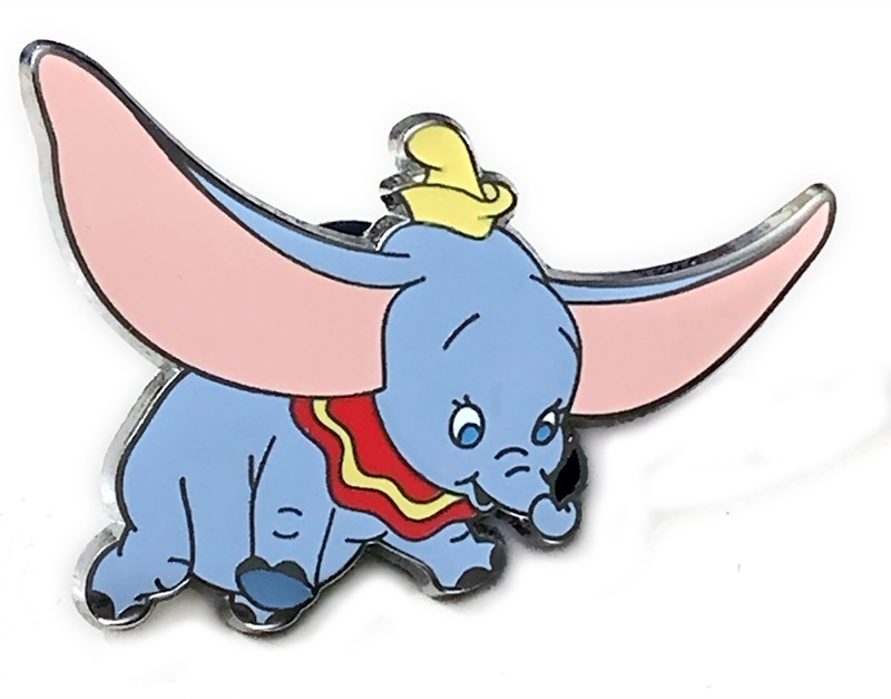 Dumbo - Dumbo flying with Magic Feather | PIN 9958