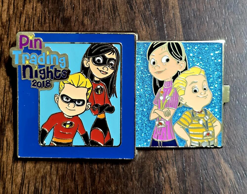 Hong Kong Disneyland Pin Trading Nights - Violet and Dash Pin Trading ...