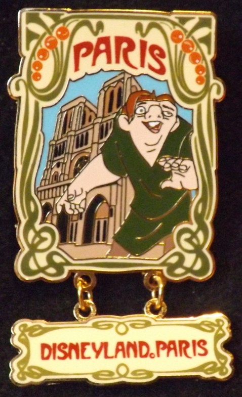 Retro Paris Dangle Series - The Hunchback of Notre Dame | PIN 3900