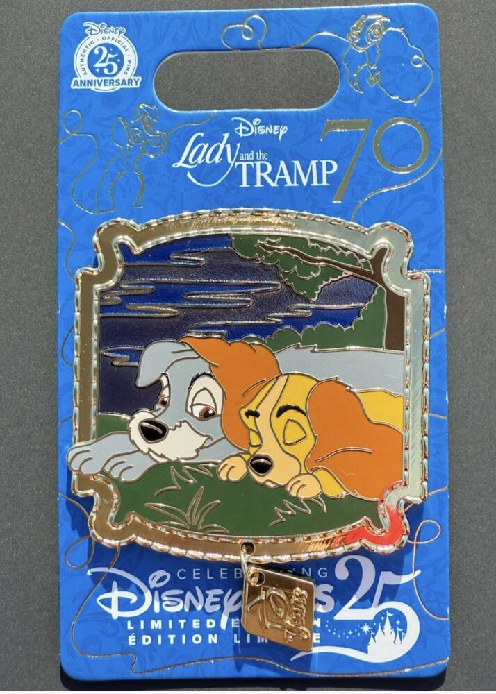 Lady and the Tramp 70th Anniversary - Napping Lady and Tramp | PIN 99834