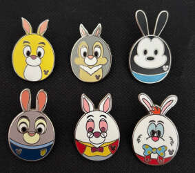 DLR/WDW Hidden Disney Series 2022: Rabbit Eggs - Rabbit Egg Set | PIN 106149