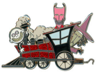 2009 Nightmare Before Christmas Holiday Train - Lock, Shock and Barrel ...