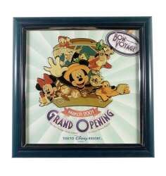 Grand Opening - Bon Voyage - Framed Pin Set Puzzle - Mickey, Minnie ...